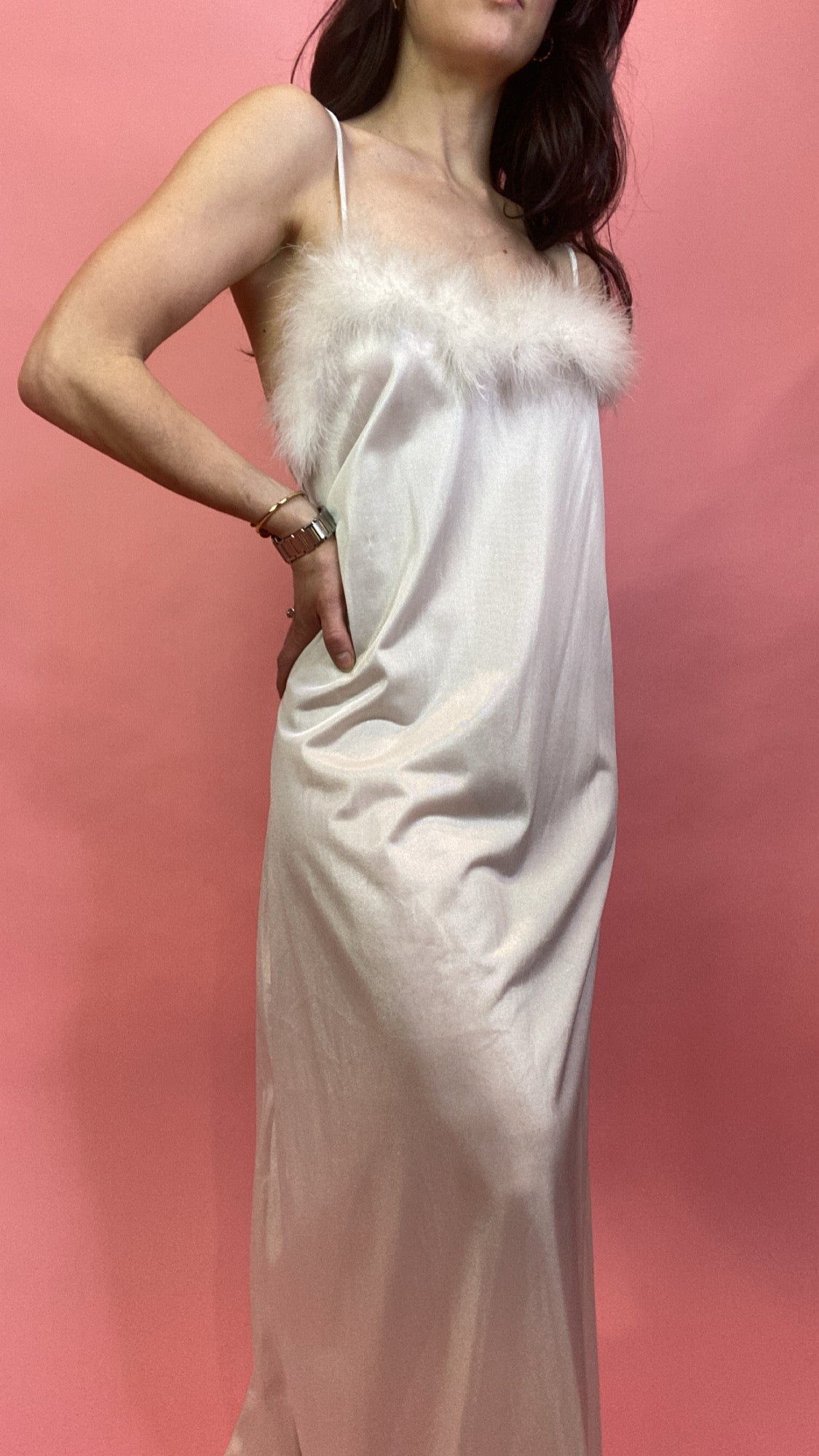 The Bella Nightie, 1960's, 48" Bust – DamnAgedVintage